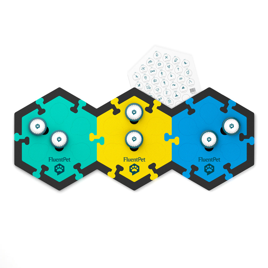 Talking Dog & Cat Buttons & HexTiles System by FluentPet—Online Store
